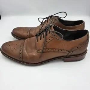 Joseph Abboud | Shoes | Joseph Abboud Saddle Brown Men Cap Toe Derby ...